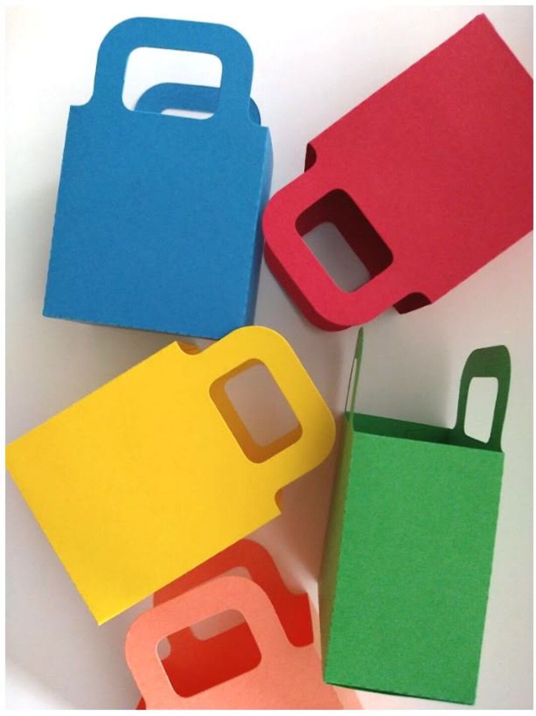 Large Favor Bag With a Handle: Paper Treat Favor Candy Jewelry Bag ...