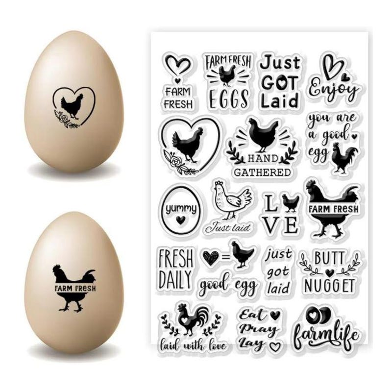 Chicken Stamps - Etsy
