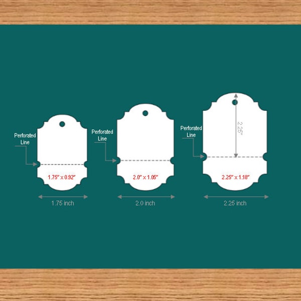 Perforated Hang Tags - Etsy