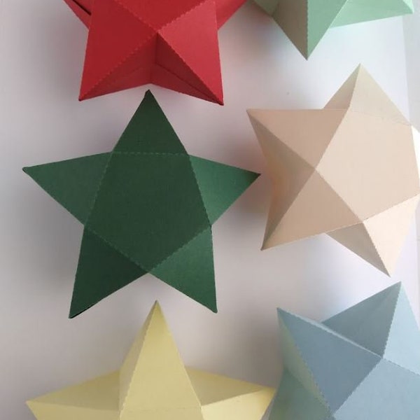 Star Shaped Box - Etsy