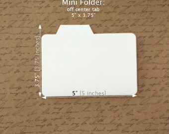 Mini File Folders - Etsy
