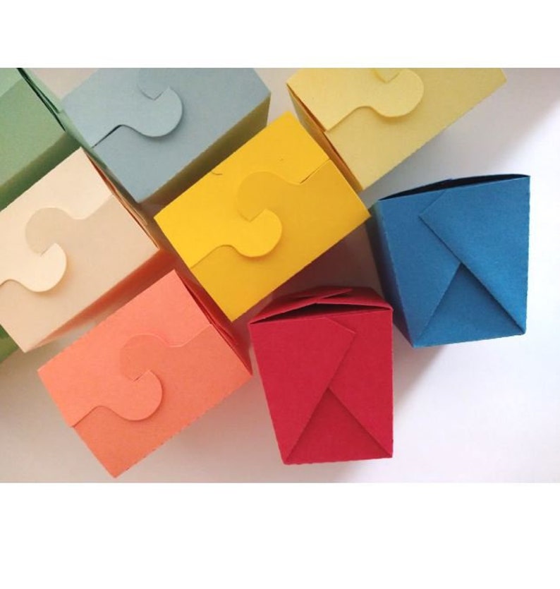 Takeout Favor Boxes: Cardstock Cardboard Paper Treat Favor Candy ...