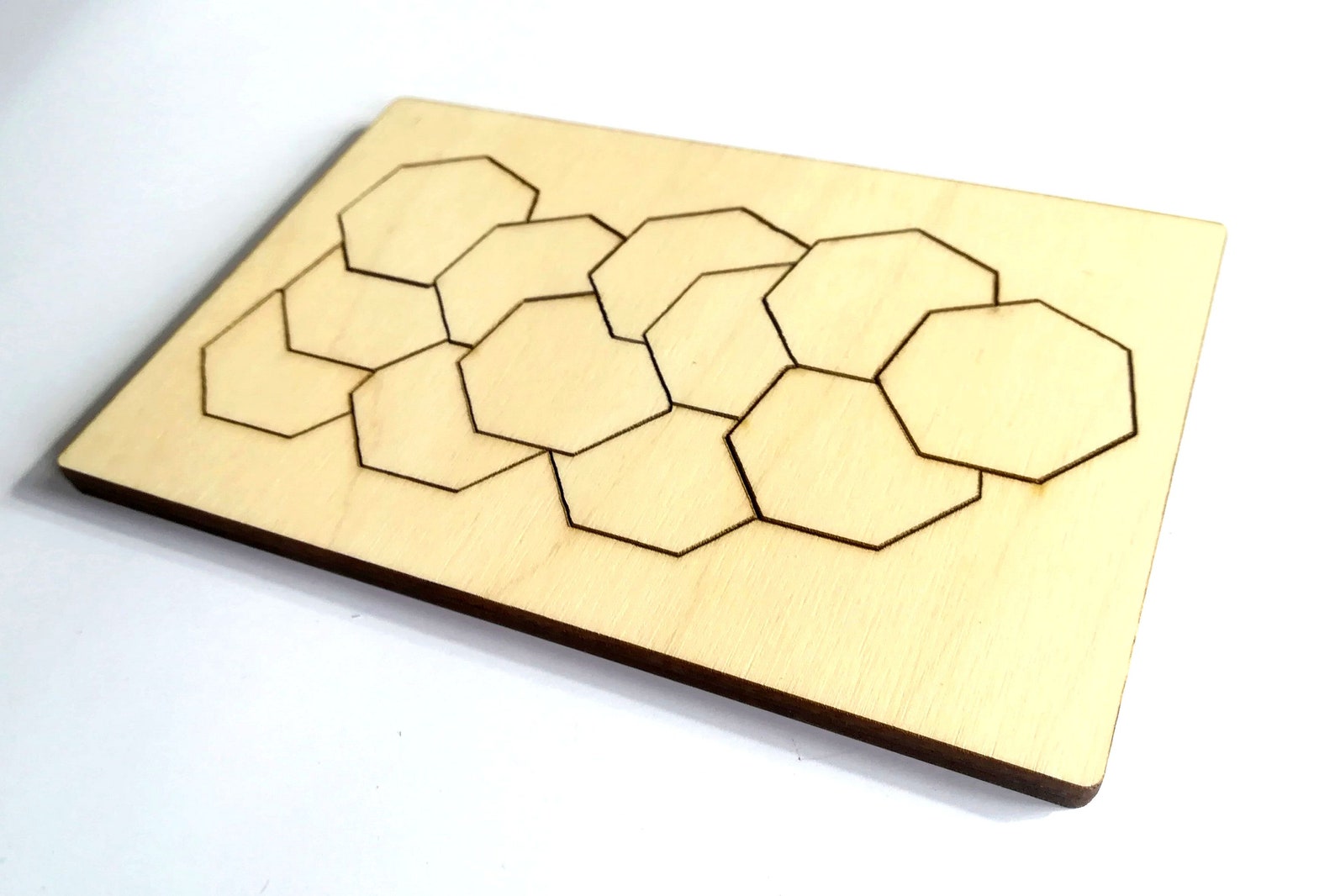Puzzle Brain Teaser HEPTAGON - Etsy