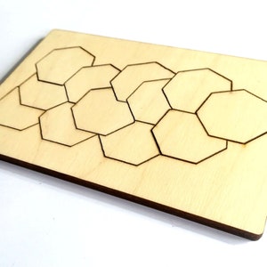 Puzzle – Brain Teaser “HEPTAGON ” - Etsy