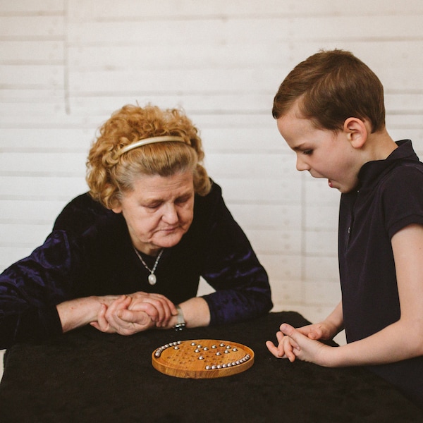 Wooden Patience Game - Etsy