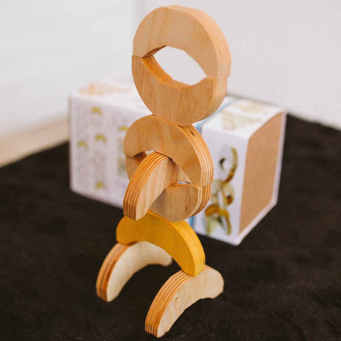 Montessori Toy:stacking Puzzle Set. - Etsy