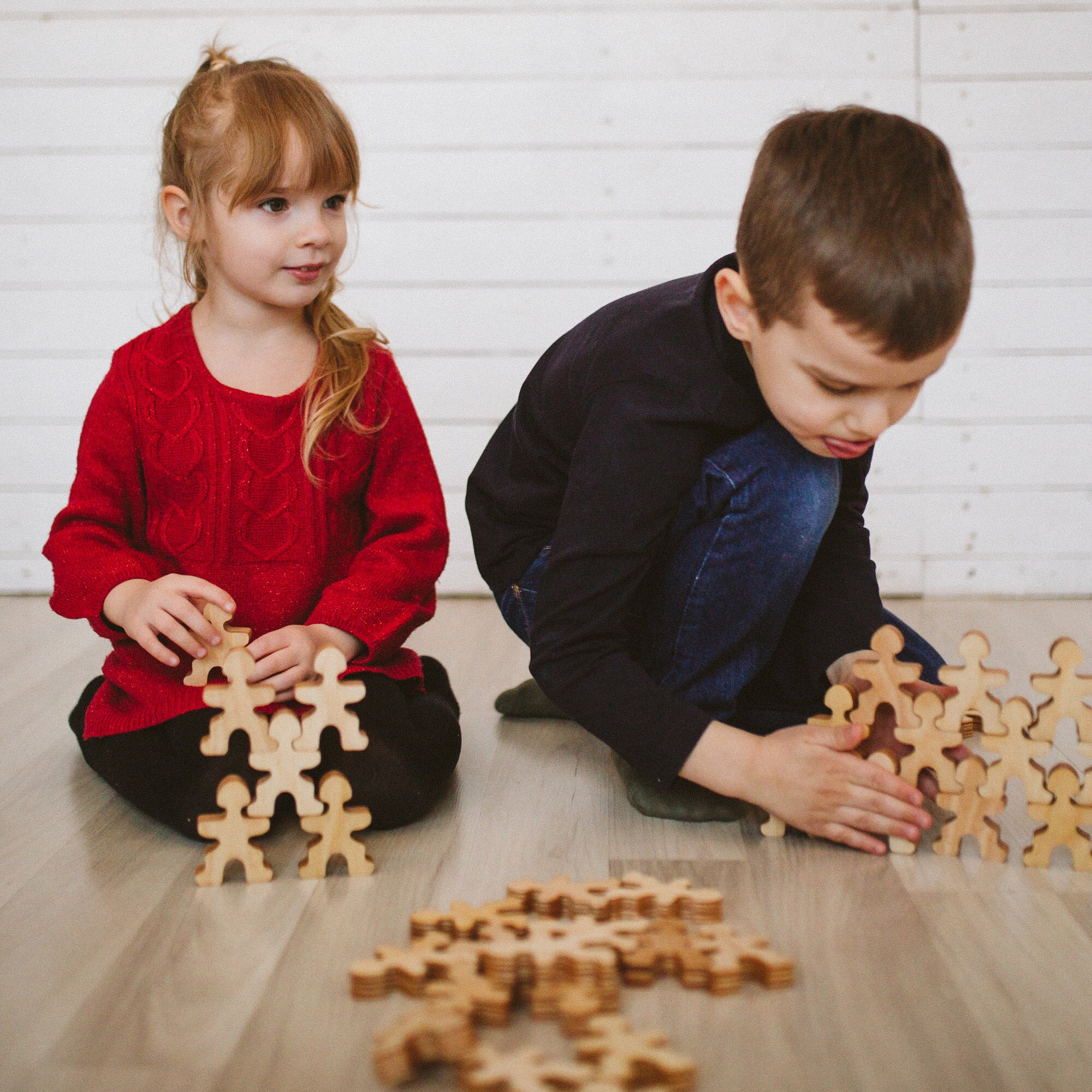 Montessori Toy:stacking Puzzle, Set - 300 Pcs. - Etsy