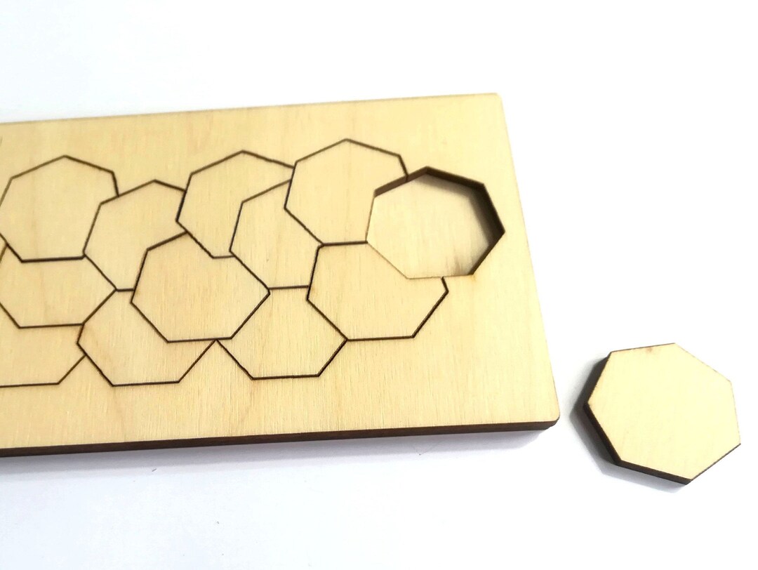 Puzzle – Brain Teaser “HEPTAGON ” - Etsy