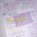 Pharmacology Color Study Guide Template for Drug Card -- Nurse, NCLEX ...