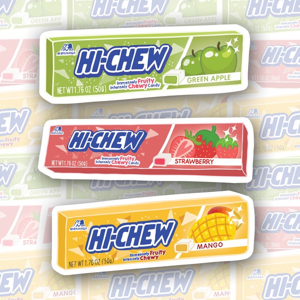 Hi Chew Asian Sticker - Etsy