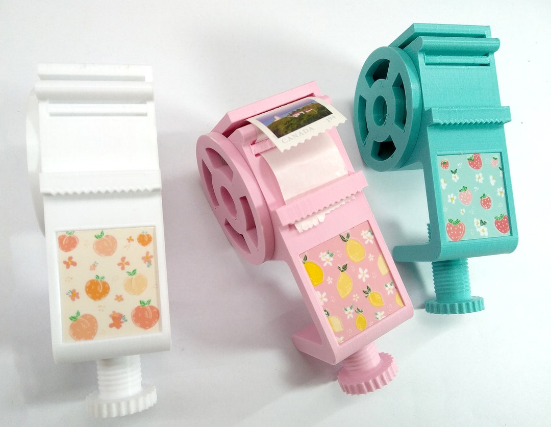 Postage Stamp Dispenser, Hold 50 - 100 Stamp Coil, Table Mount, Canada ...