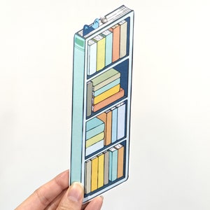 Bookmark Book Tracker, Book Stack, Double Sided, 44 Books to Fill All ...