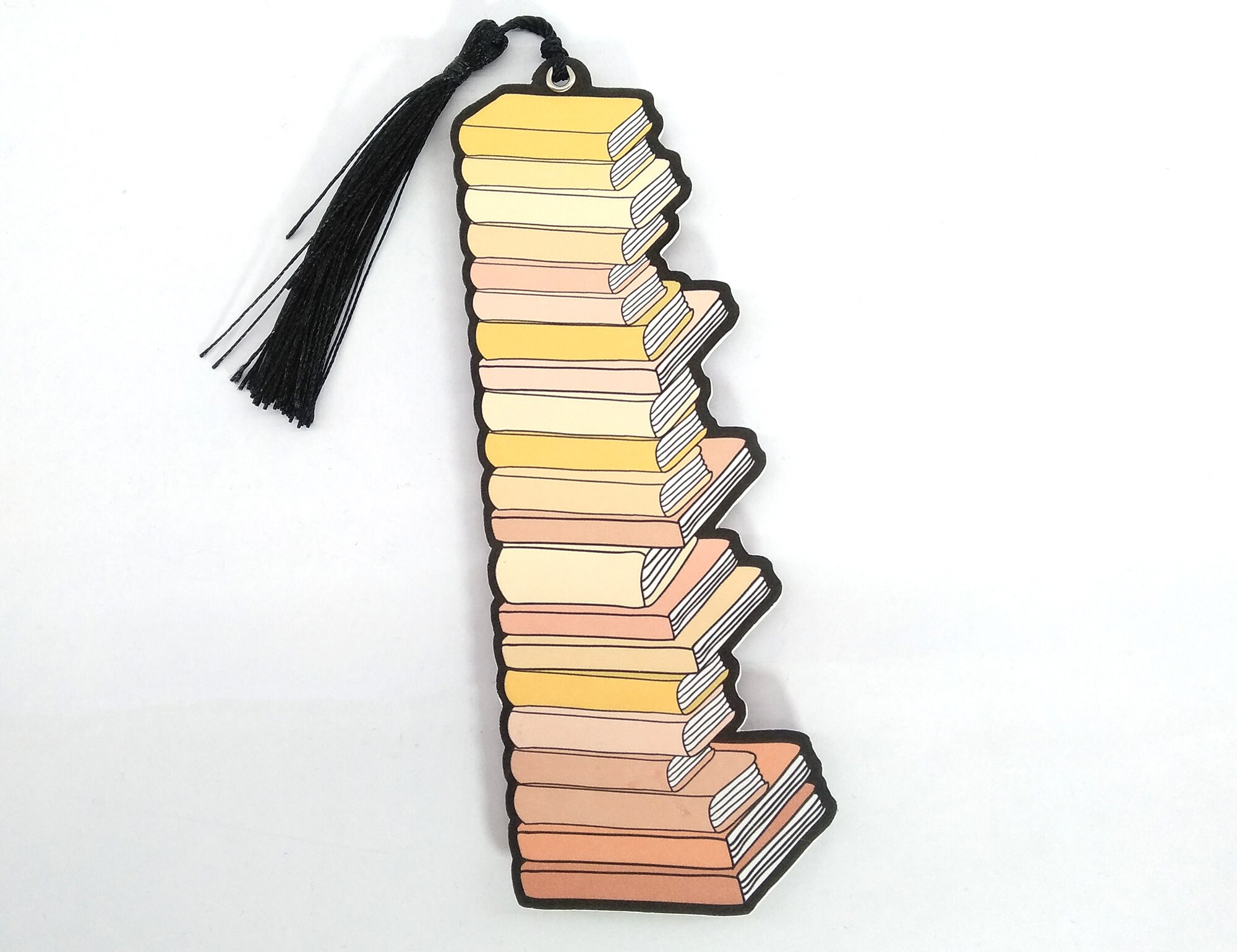 Cute Bookmark Tracker, Bookstack, Double Sided, 42 Books to Fill In ...