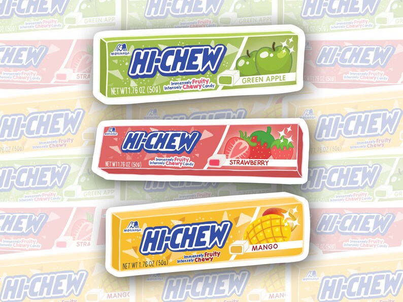 Hi-chew Candy Multipack Value Strawberry Mango Green - Etsy
