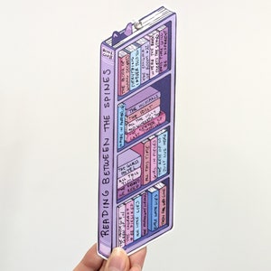 Bookmark Book Tracker, Book Stack, Double Sided, 44 Books to Fill All ...