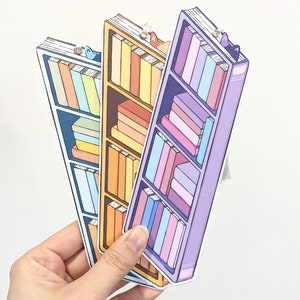 Bookmark Book Tracker, Book Stack, Double Sided, 44 Books to Fill All ...