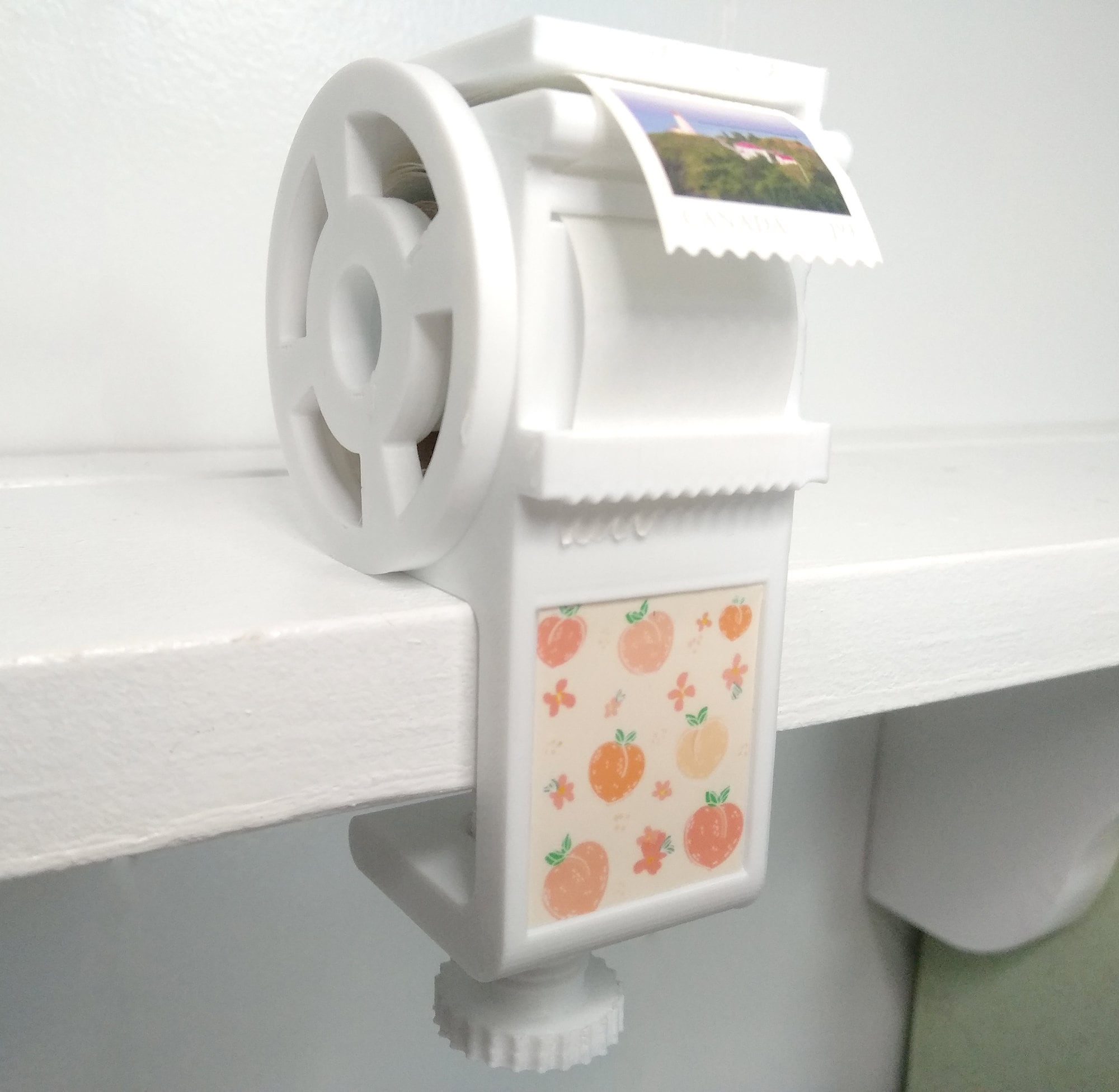 Postage Stamp Dispenser, Hold 50 - 100 Stamp Coil, Table Mount, Canada ...