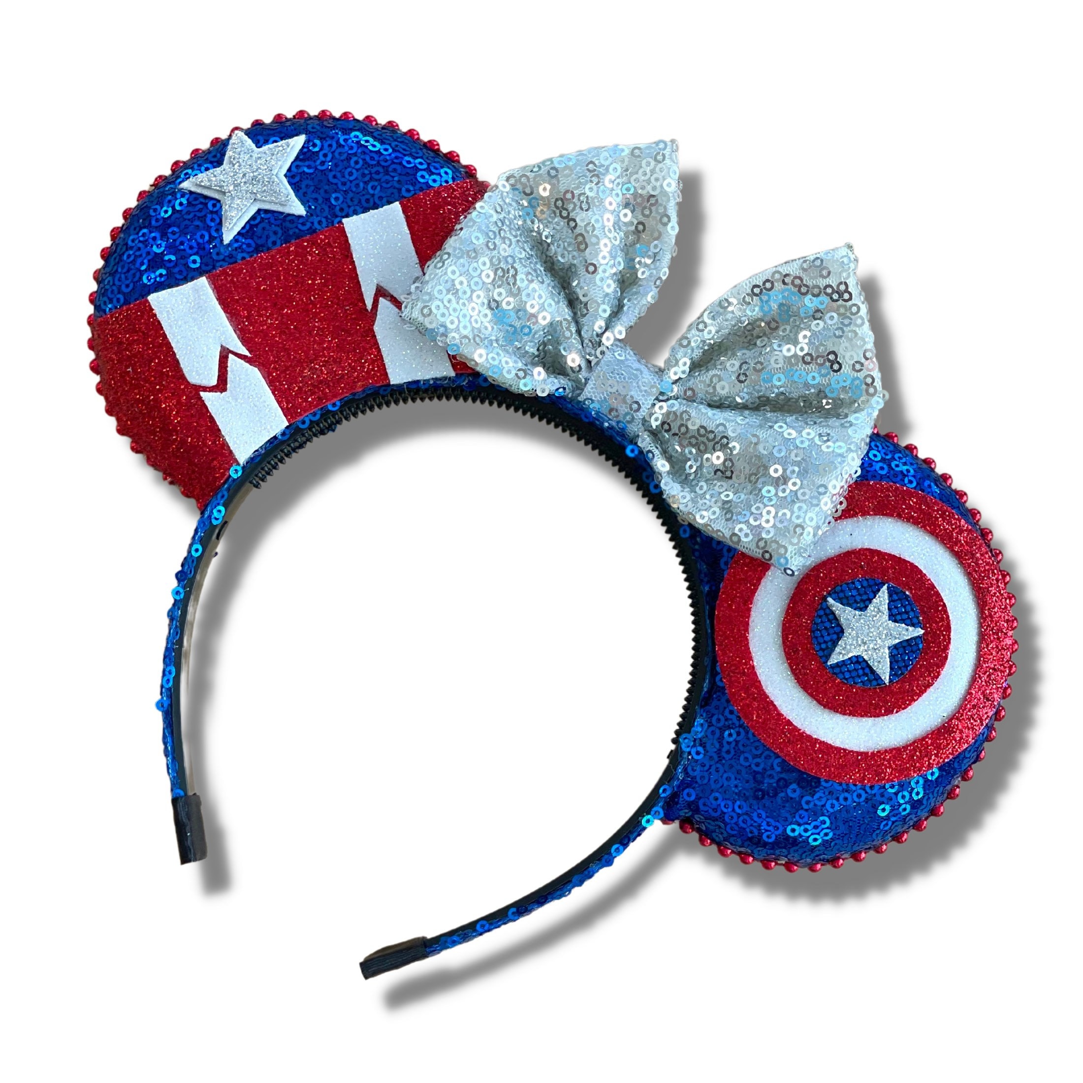 Patriotic Hero Mouse Ears Superhero Mouse Ears American - Etsy