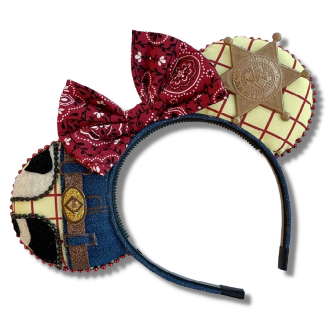 Toy Sheriff Mouse Ears - Toy Cowboy Mouse Ears - Toy Friends Mouse Ears ...