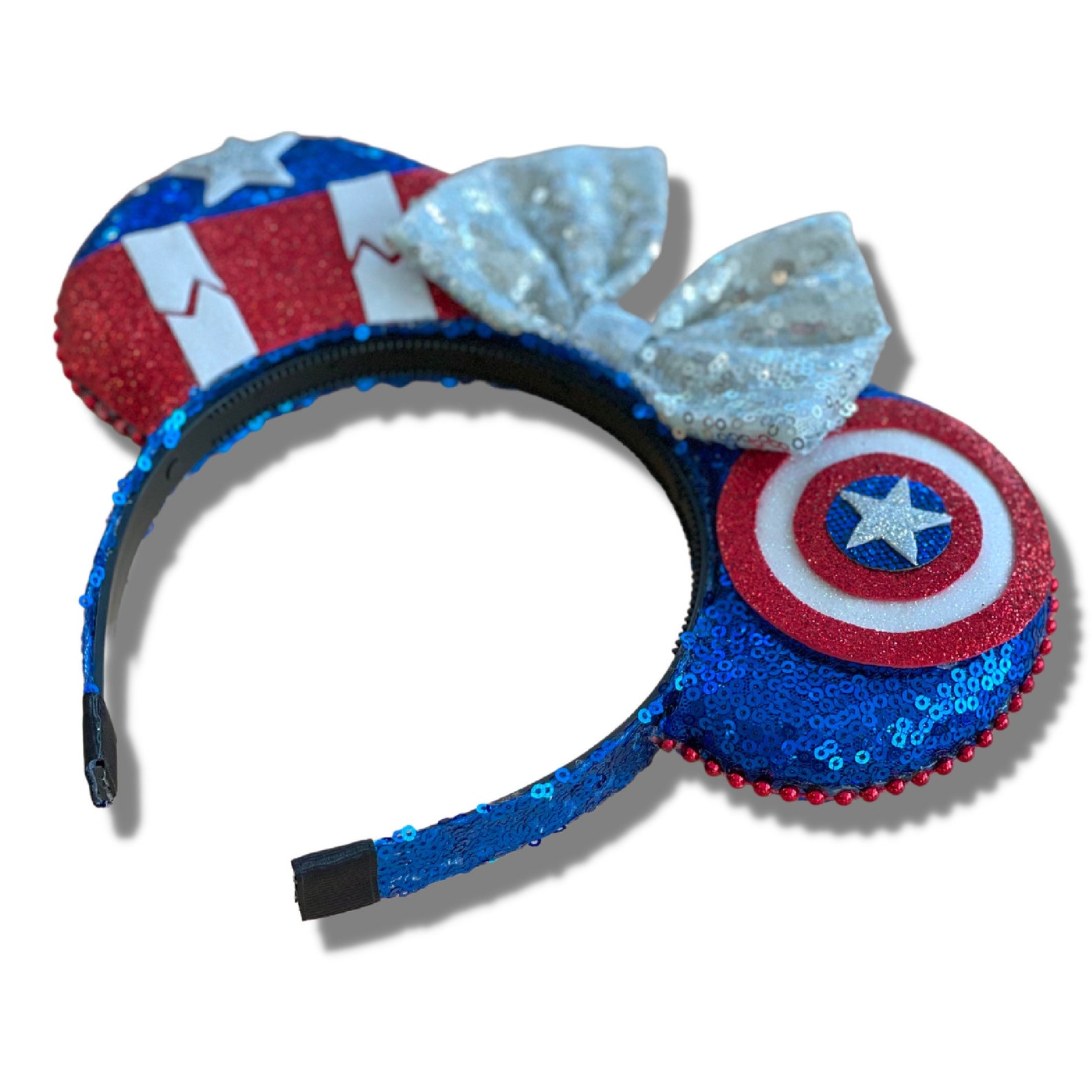 Patriotic Hero Mouse Ears Superhero Mouse Ears American - Etsy