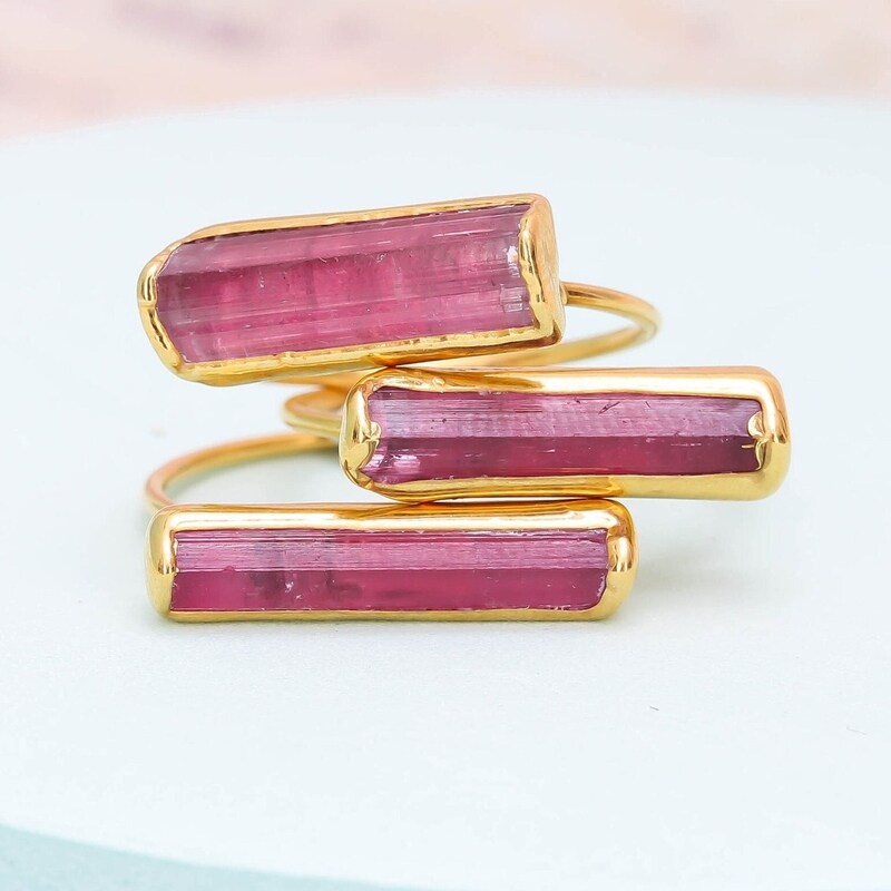Tourmaline Ring - Etsy