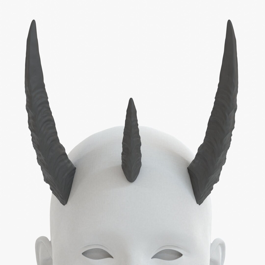 Digital 3D Model for Medium Horns Gabriella - Etsy