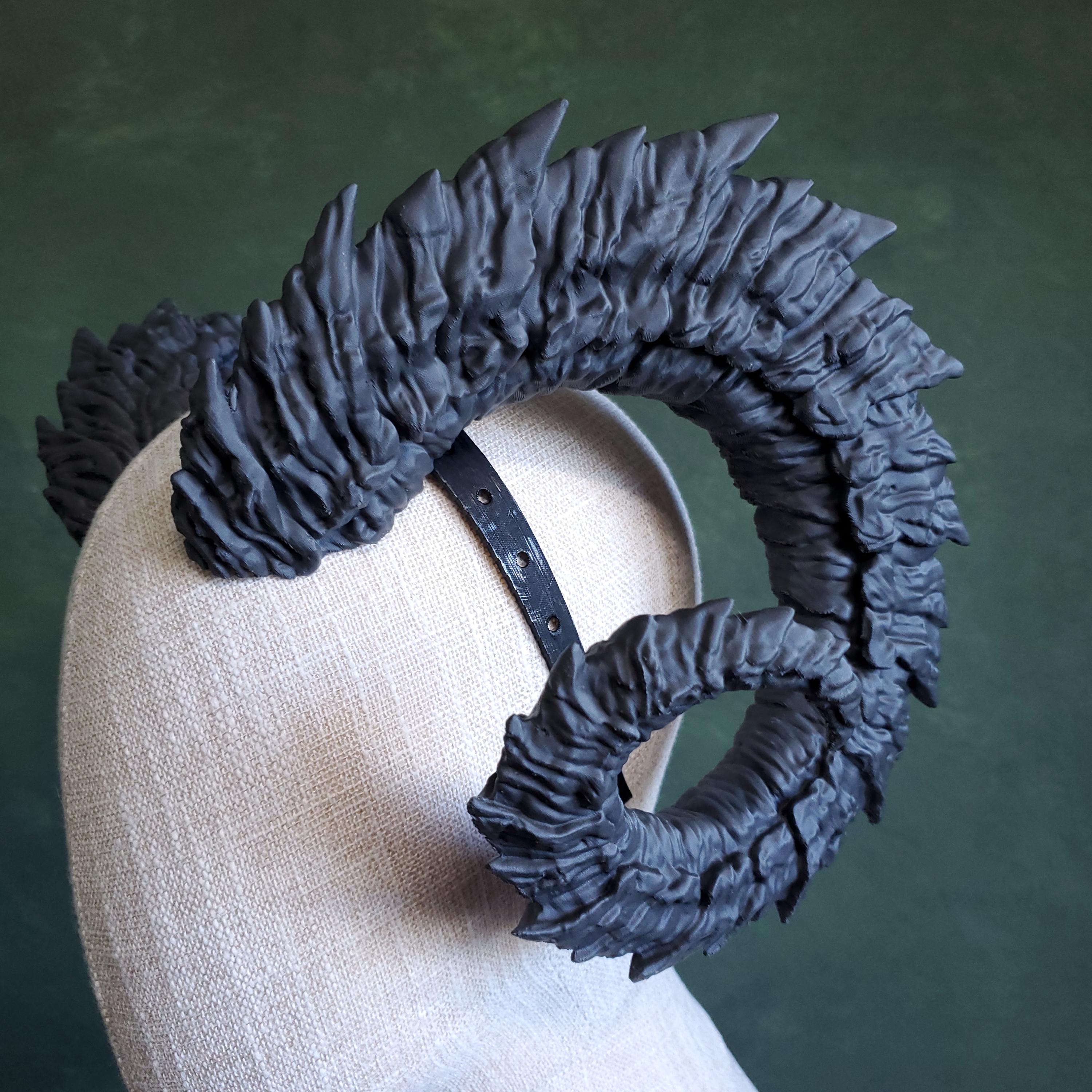 Pyrus | Spiked Curled Horns With Multiple Sizes - Etsy