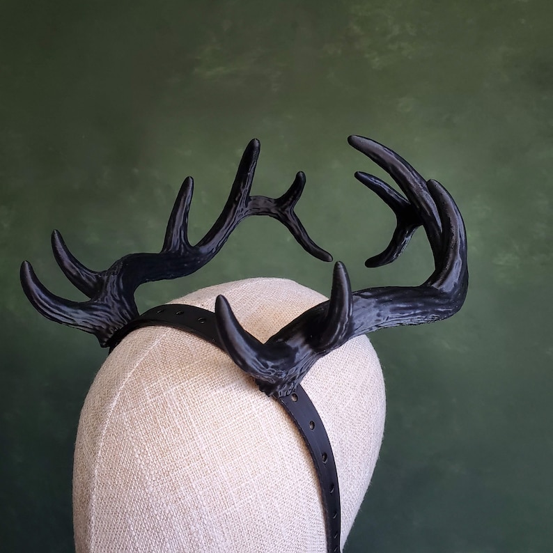 Ricky | Elk Antlers for Human Head - Etsy