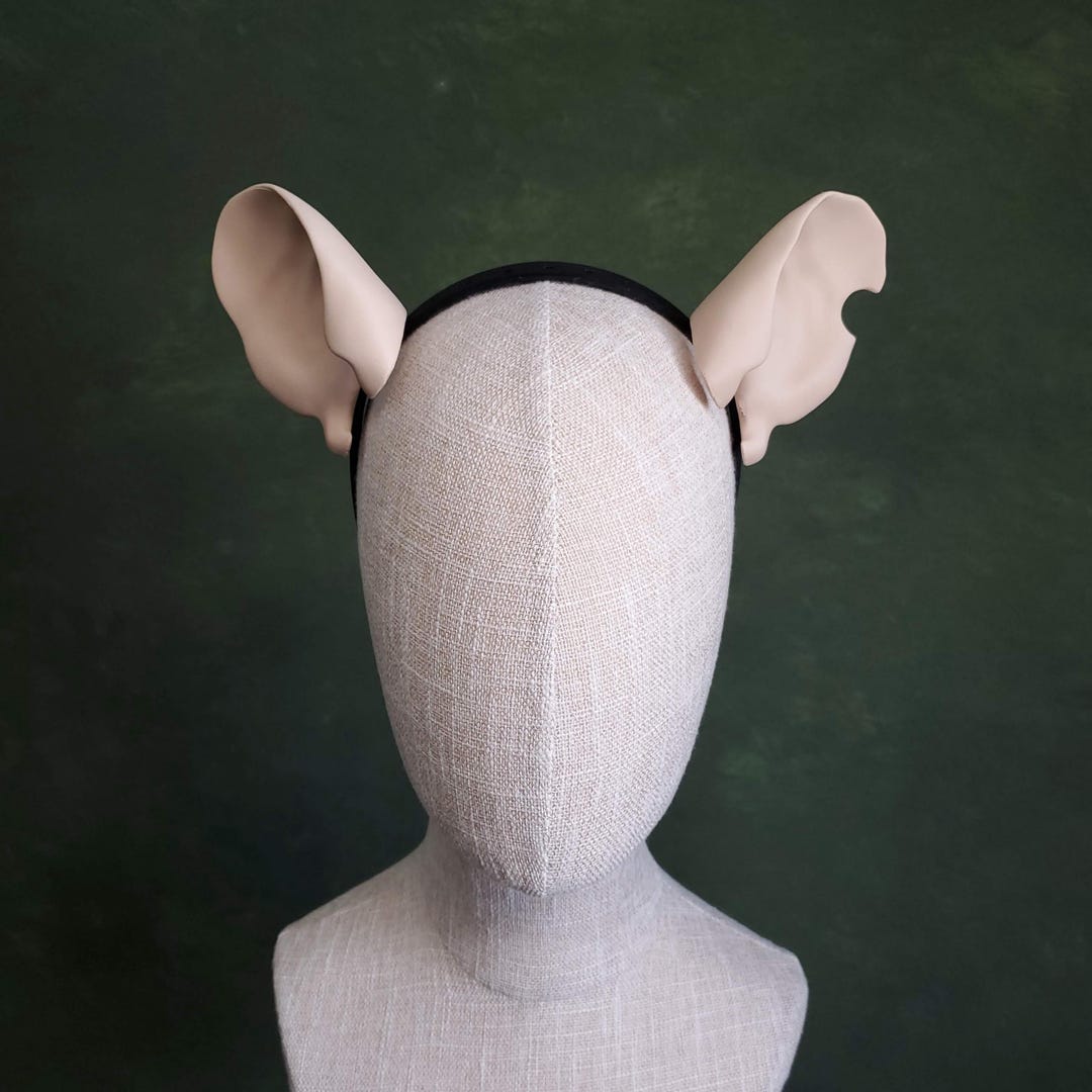Plastic Rat Ears With Round Notched Ear - Etsy