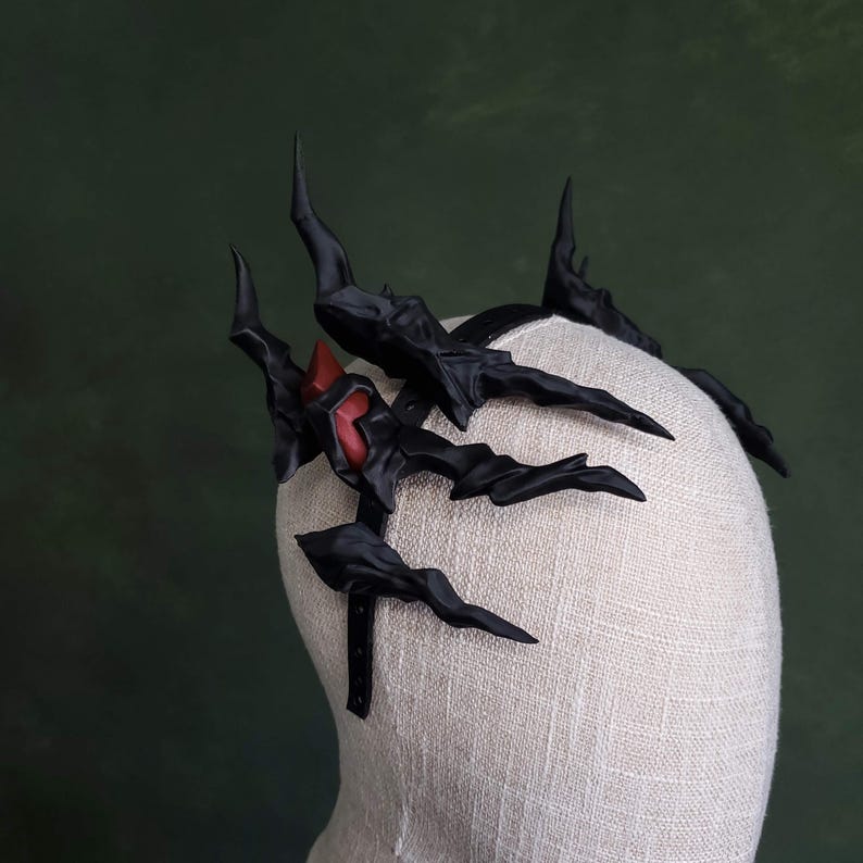 Deepspace Horn Crown | 3D Printed Headpieces - Etsy