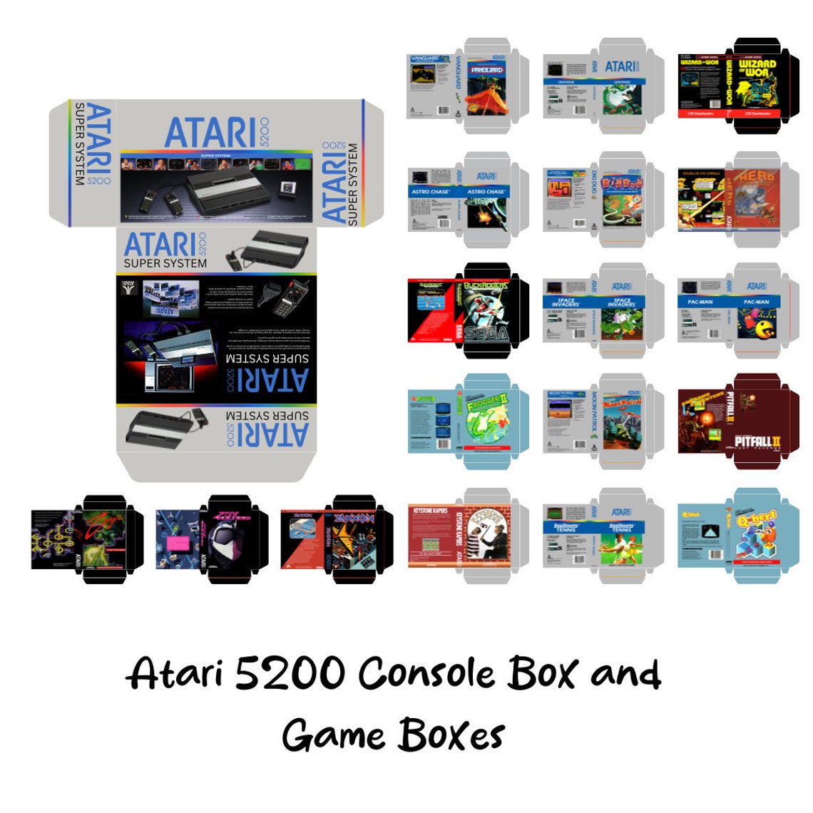 Dollhouse Retro Game Console & Box Papercraft (digital Download) - Etsy ...