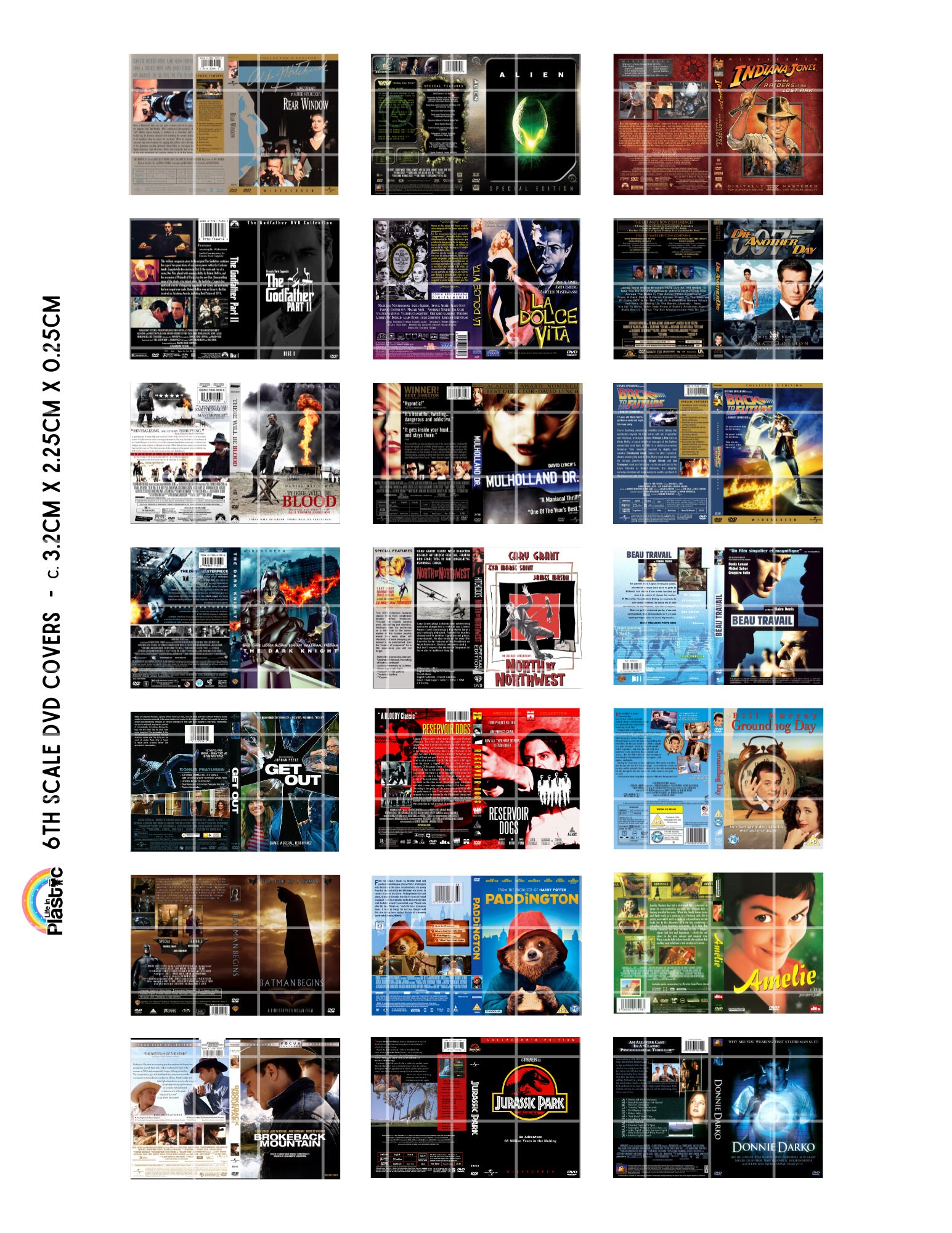 6th 1:6 Scale 100 Miniature Download Printable Dollhouse / Action ...