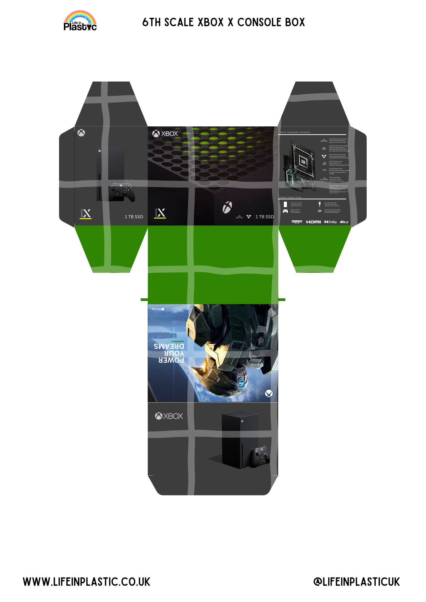 Xbox Printable Dollhouse