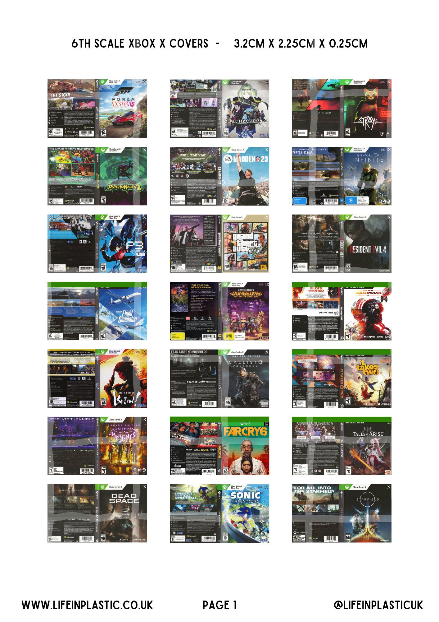 Xbox Printable Dollhouse