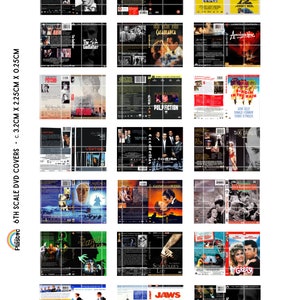 6th 1:6 Scale 100+ Miniature Download Printable Dollhouse / Action ...