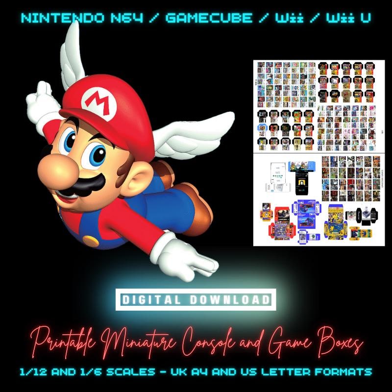 Miniature Doll Game Console - Etsy UK