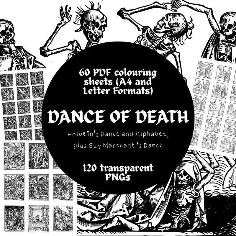 Dance Macabre Art - Etsy