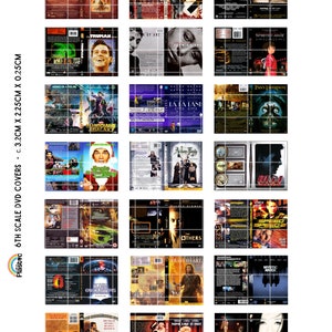 6th 1:6 Scale 100+ Miniature Download Printable Dollhouse / Action ...