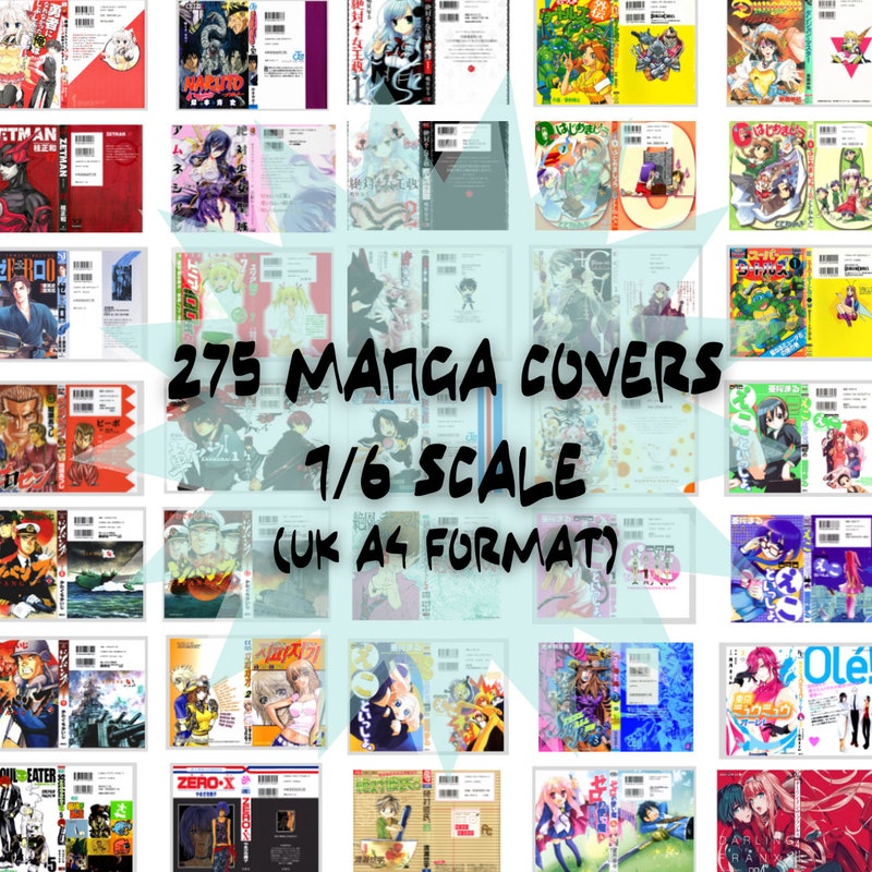 Miniature Anime Books - Etsy UK
