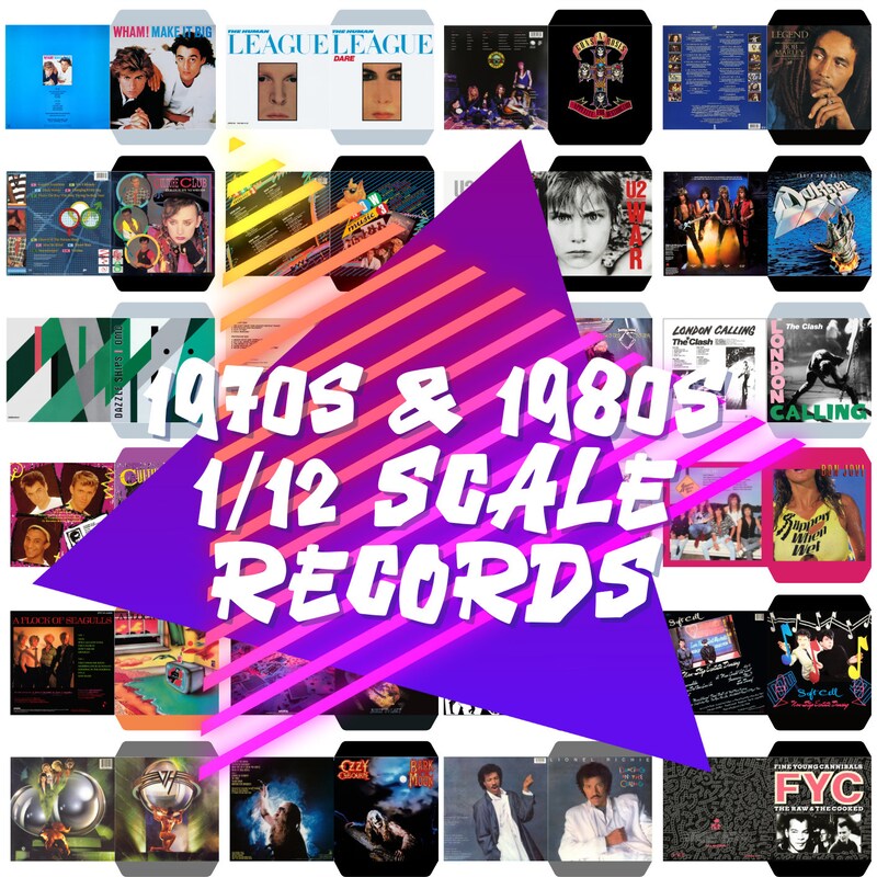 1:12 Dolls House Records - Etsy UK