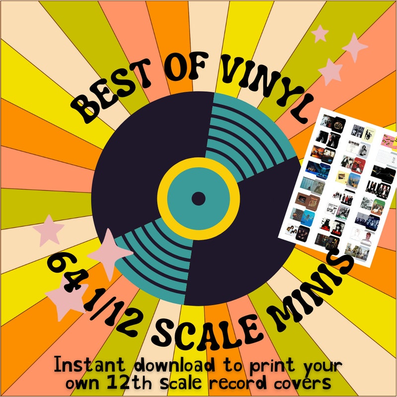 1 12 Scale Mini Vinyl - Etsy