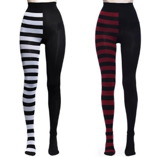 Striped Tights - Etsy