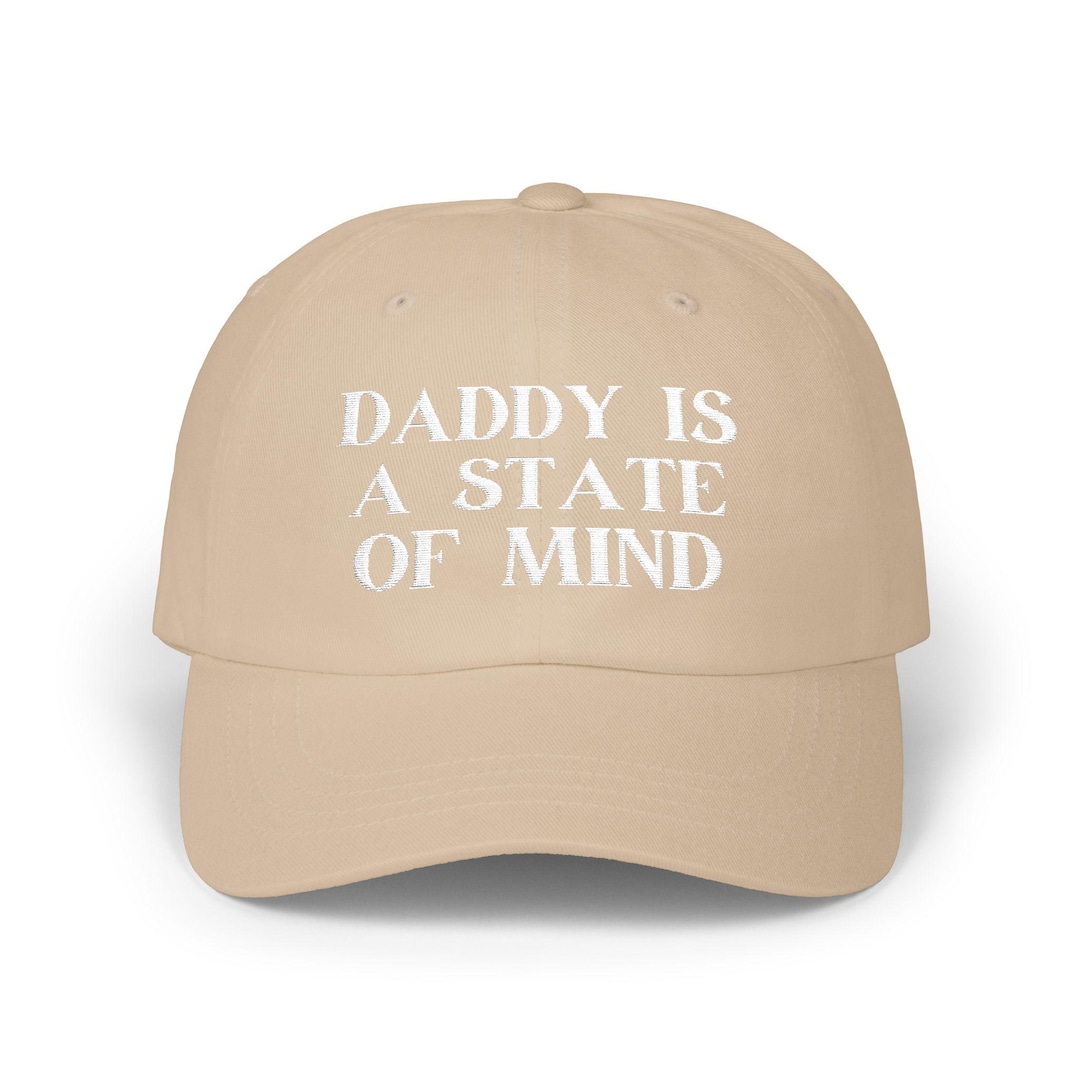 Funny Dad Cap - Daddy is a State of Mind, Adjustable Cap for Dads ...