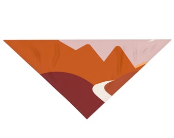 Rust Color Bandana - Etsy