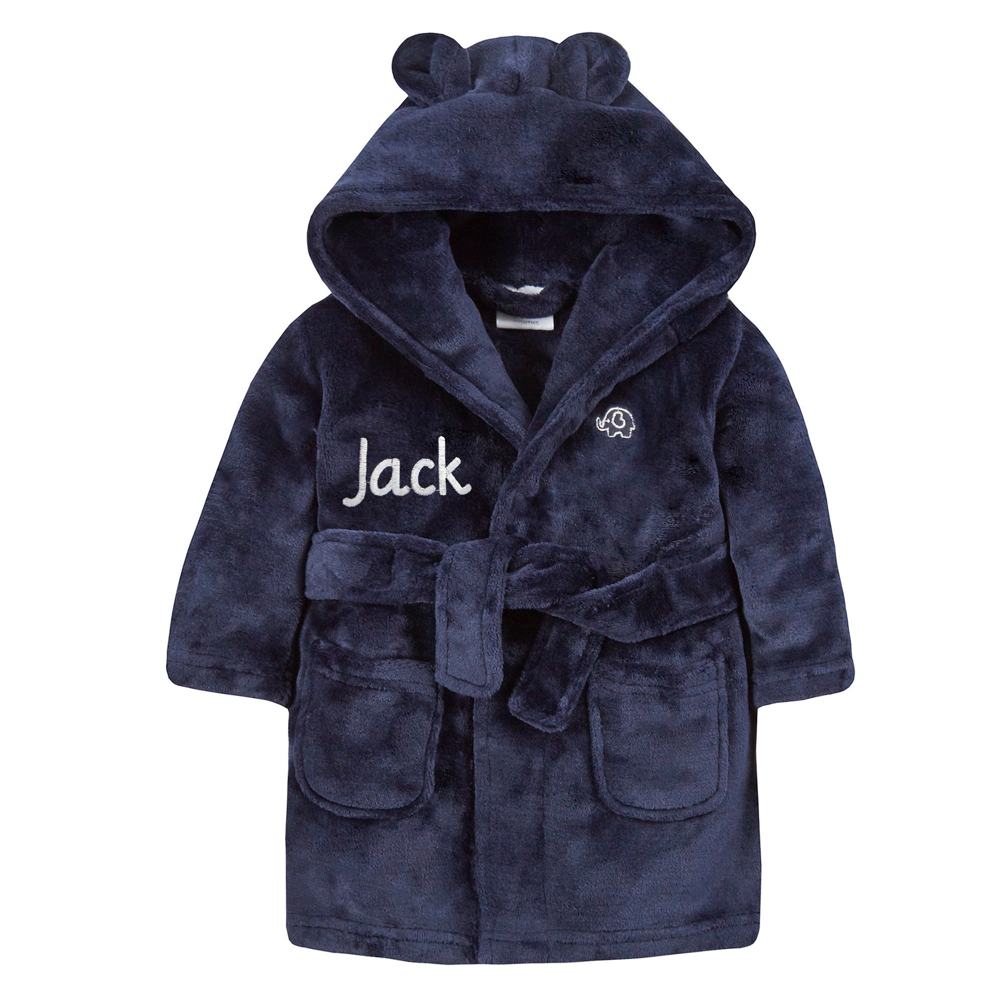 Embroidered Baby Bath Robe Dressing Gown Boy Girl Gift Soft - Etsy UK