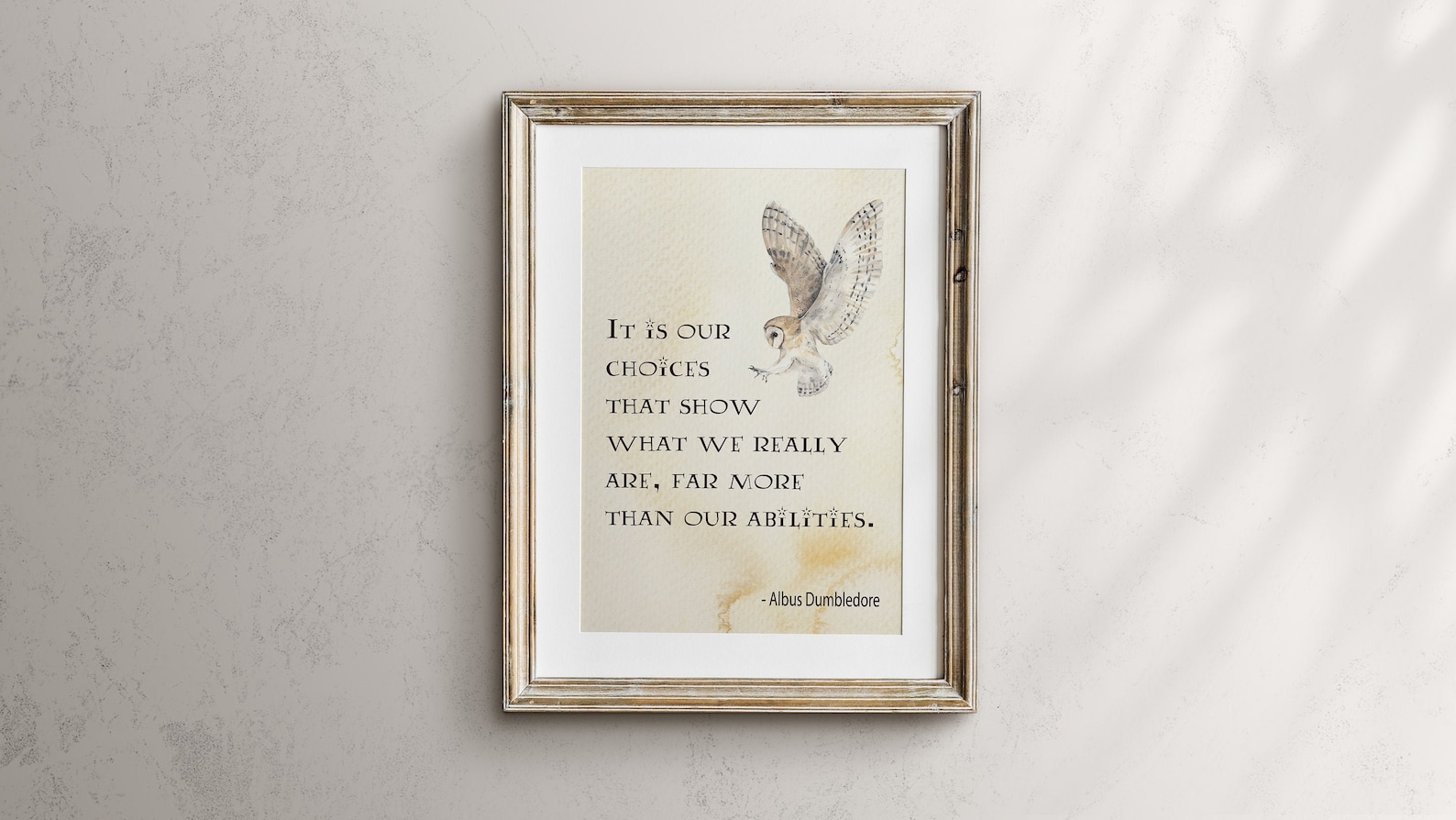 Wizard Quotes Magic Quotes Printable White Owl Wall Decor - Etsy