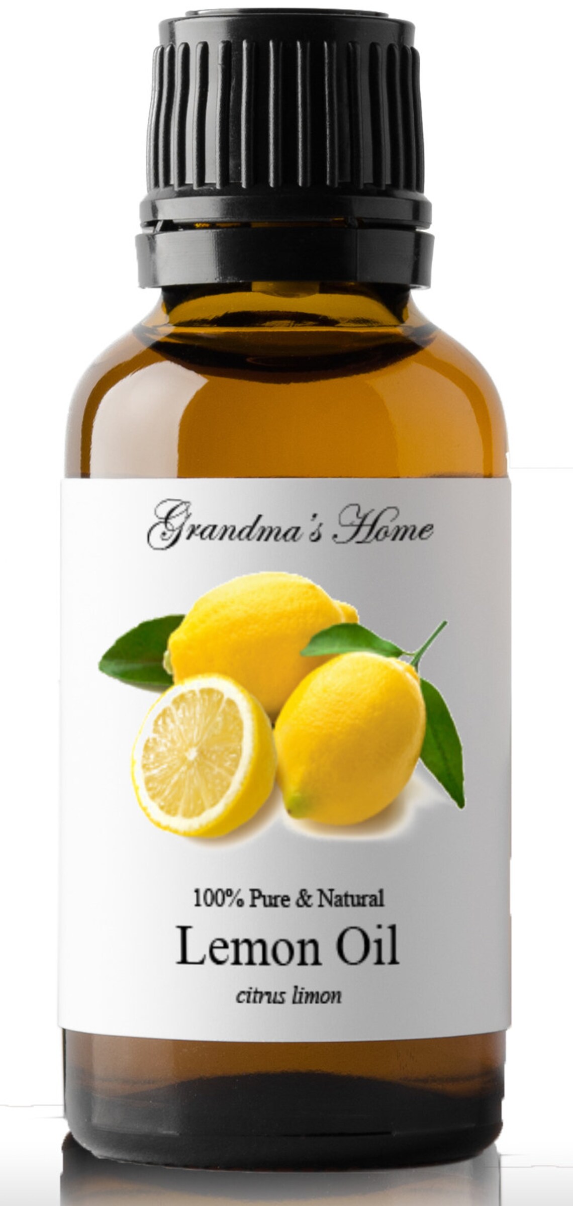 Pure Lemon Oil - 5ml+ Grandma'shome 100% Organic Natural Therapeutic ...