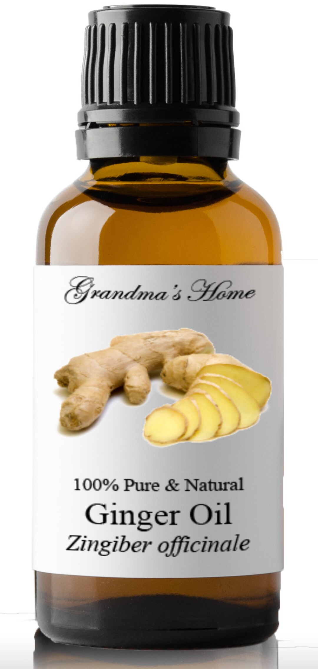 Pure Ginger Oil - 5ml+ Grandma's Home 100% Organic, Pure and Natural ...