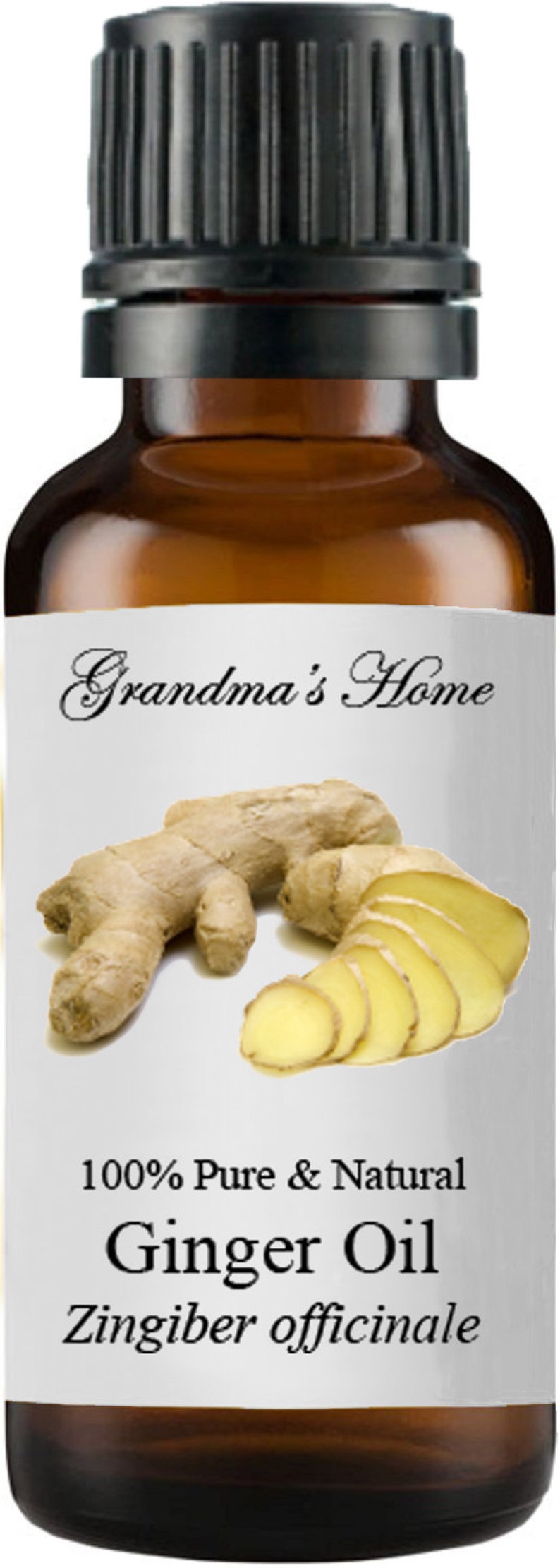 Pure Ginger Oil 5mL Grandma's Home 100% Organic Pure | Etsy