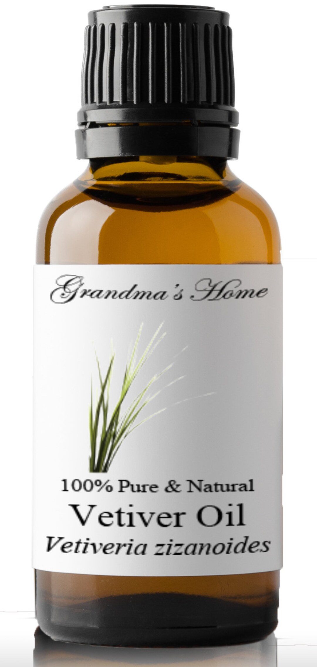 Vetiver Oil - 5ml+ Grandma's Home 100% Pure and Natural Therapeutic ...